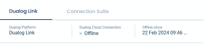 Dualog Portal - Connection Suite and Link Connection Log – Dualog Support