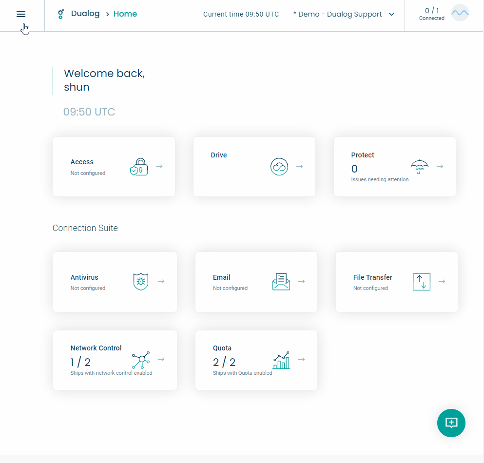 Dualog Portal - Enabling of Self Password Reset Feature on Connection ...