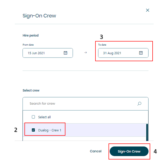 Dualog Connection Suite - Introducing Crew Sign-In – Dualog Support