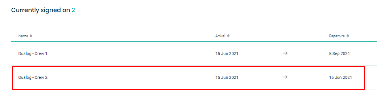 Dualog Connection Suite - Crew Hire Management – Dualog Support